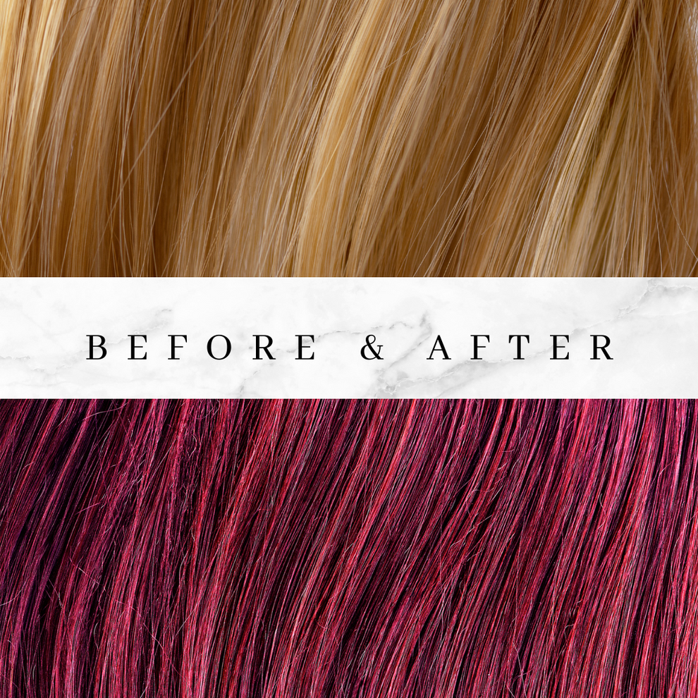 Burgundy Henna Hair Dye - 30 Minutes Henna – Amour Tesour